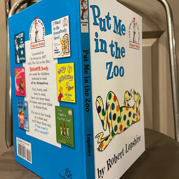 Other | Dr Seuss Put Me In The Zoo Book | Poshmark